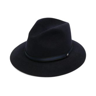 Borsalino Filzhut - - Accessories - Herren - Blau - 59 CM