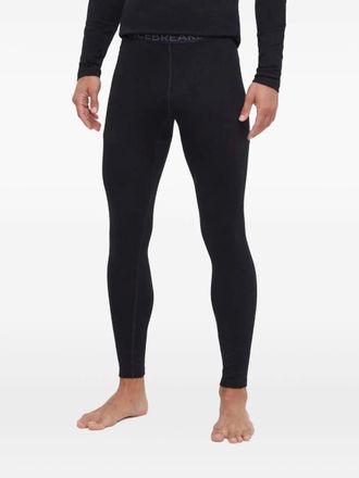 Icebreaker legging &agrave; taille &agrave; logo - Noir