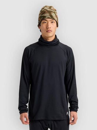 Burton Synthetic Midweight Long Neck Funktionsshirt true black