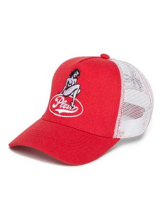 Philipp Plein Mesh Baseball Cap Pin-Up