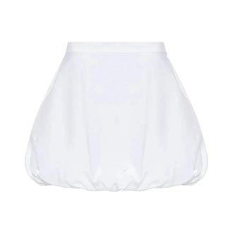 By Malene Birger Femme, Jupes, Blanc, Taille: 34 FR Brey Mini Skirt