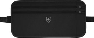 Victorinox by Swiss Army Travel Essentials Security Belt Bag, Gürteltasche mit RFID-Schutz, Bauchtasche, Reise-Accessoire, Schmal, Damen/Herren, Schwarz