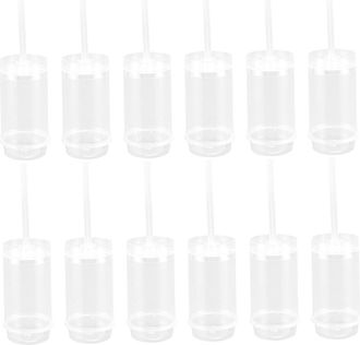 BESTONZON 30st Kuchenschieber Cake-pop-behälter Aus Kunststoff Cake-pop-shooter Push-pops-masse Kuchen-push-up-halter Hochdrücken Push-up-cupcake-pops Cupcake-p
