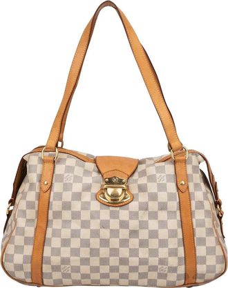 Louis Vuitton Crossbody Bags - Louis Vuitton Damier Azur Monogram Stresa PM Shoul - Gr. unisize - in Braun - f&uuml;r Damen