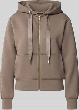 Guess Relaxed Fit Sweatjacke mit Viskose-Anteil