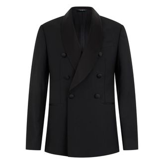 Dolce & Gabbana Veste de smoking &agrave; double boutonnage - Homme - Costumes - Noir - Taille: L