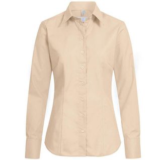 Greiff Langarmbluse Greiff Corporate Bluse Damen BASIC Regular-Fit Anthrazit