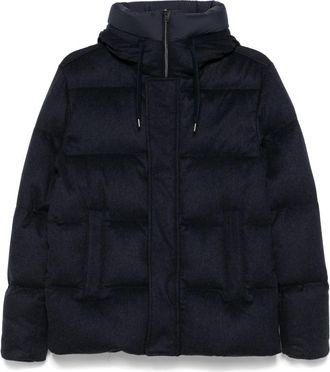 Herno Geb&uuml;rstete Steppjacke - Blau