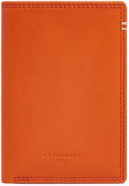 Le Tanneur Kartenetui Martin aus Glattleder im Hochformat