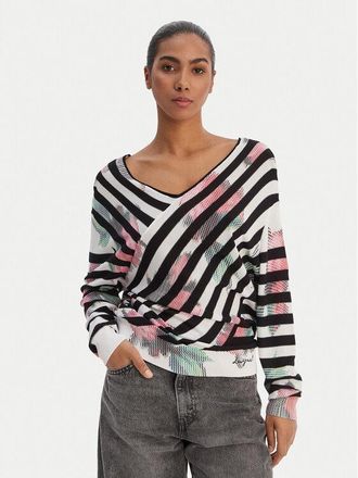 Desigual Pullover 26SWJF01 Bunt Regular Fit