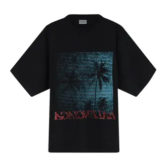 Balenciaga T-Shirt The Door - - Tops - Herren - Schwarzk - XL