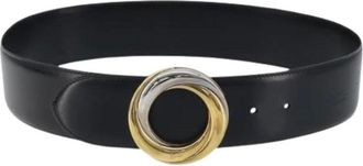 Cartier unisex, Pre-owned, Noir, Taille: ONE Size Ceinture Trinity Pre-owned
