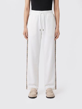 Burberry Pantalon Femme couleur Blanc