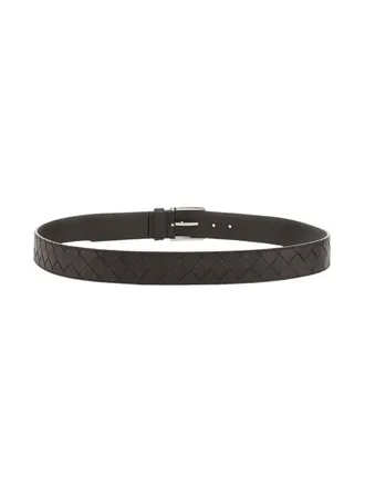 Bottega Veneta Calf Skin Belt - Brown