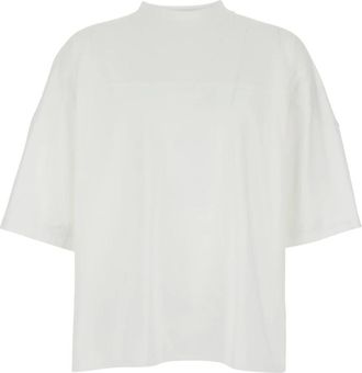Jacquemus Homme, Tops, Blanc, Taille: S Le T-Shirt Atelier