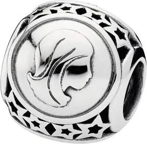 Pandora Jungfrau Sternzeichen Charm - - Accessories - Damen - Grau - ONE SIZE