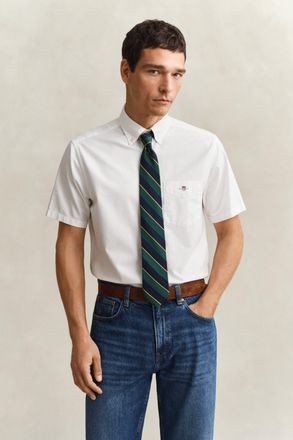 GANT Herren Classic Oxford-Hemd mit kurzen &Auml;rmeln (XXXL) Wei&szlig;