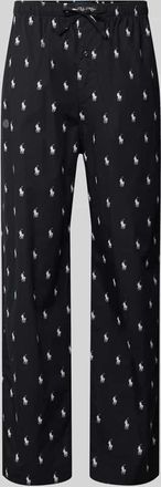 Ralph Lauren Regular Fit Pyjama-Hose aus reiner Baumwolle