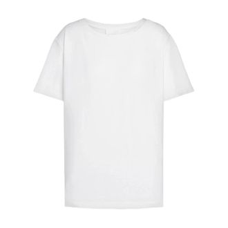 Dondup Femme, Tops, Blanc, Taille: 36 FR Crew Neck T-shirt
