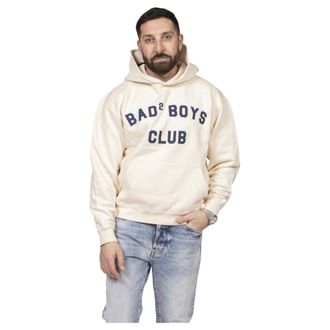 Dsquared2 Homme, Sweatshirts et sweats &agrave; capuche, Beige, Taille: L Sweat &agrave; capuche court et ample