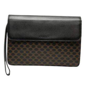 Celine Pochette en toile Pre-owned - Femme - Pre-owned - Brun - Taille: ONE Size