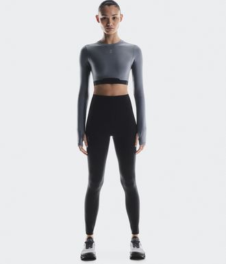 On Train Long Sleeve Crop