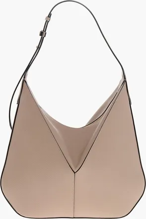 Valextra Schultertasche Aus Genarbtem Leder Mit Rei&szlig;verschluss Valextra