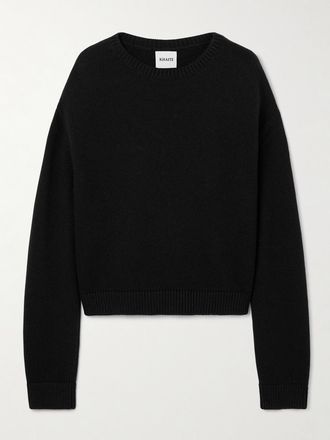 Khaite Pull En Cachemire Milo - Noir