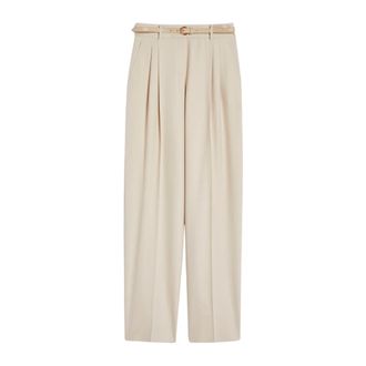 Max Mara Damen, Hosen, Beige, XLGr&ouml;&szlig;e