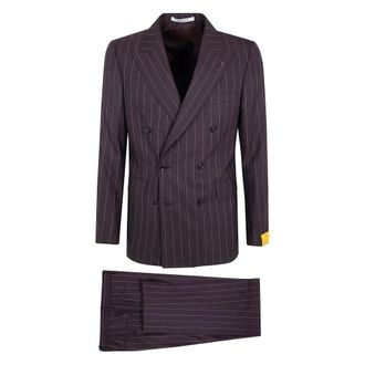 Tagliatore Single Breasted Suits - Homme - Costumes - Brun - Taille: XL