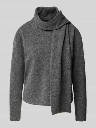Vila Regular Fit Strickpullover mit Schalkragen Modell vods