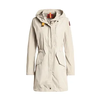 Parajumpers Femme, Manteaux, Beige, Taille: 34 FR Tank Spring Hooded Parka