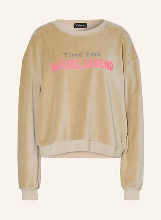 Grace Grace Nickishirt M&auml;delsabend beige