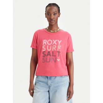 Roxy T-Shirt ERJZT06024 Rosa Regular Fit
