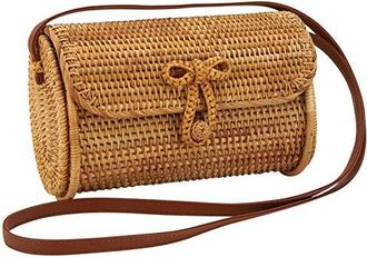 Aubry Gaspard AubryGaspard Sac à Main en rotin Naturel