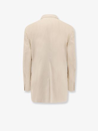 Hev&ograve; Womens Suit Rocchetta Beige Linen Dress
