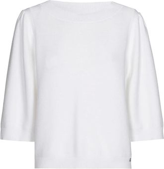 Marie M&eacute;ro Femme, Pulls, Blanc, Taille: 50 FR Pull ras du cou