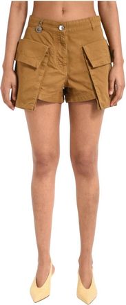 Pinko Pinko, Femme, Shorts, Brun, Taille: 38 FR Shorts d&eacute;contract&eacute;s