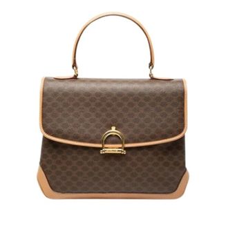 Celine Sac &agrave; main vintage doccasion - Femme - Pre-owned - Brun - Taille: ONE Size