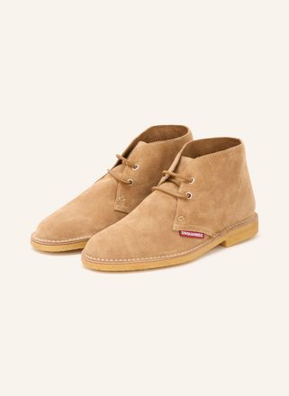Dsquared2 Desert Boots beige