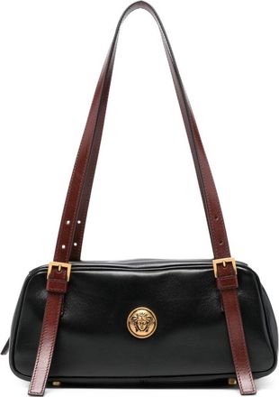 Versace Embl&egrave;me petit sac &agrave; bandouli&egrave;re en cuir