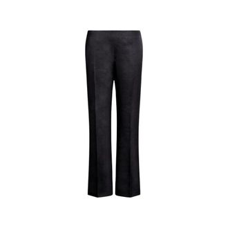 Alberta Ferretti Femme, Pantalons, Noir, Taille: 38 FR Pantalon droit