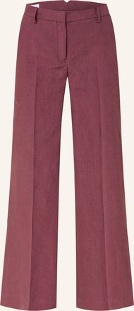 Grasegger Marlenehose Gertrude Aus Leinen rot