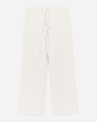 Arket Weite Sporthose -Wei&szlig;