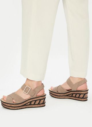 Rieker Sandalen 68163-62 Beige