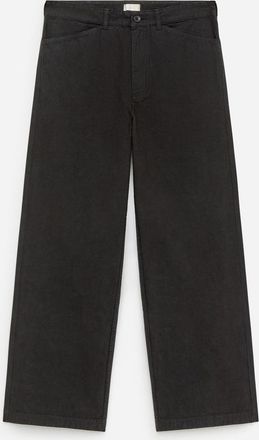 Arket Lockere Canvas-Hose -Schwarz