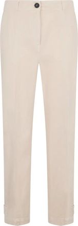 PESERICO Femme, Pantalons, Beige, Taille: 42 FR Pantalons