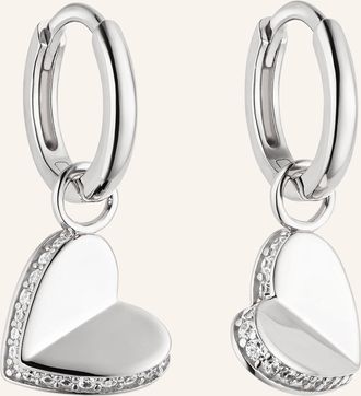 s.Oliver S.Oliver Creolen Aus 925er Sterlingsilber silber