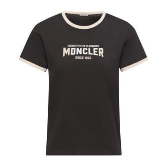 Moncler SS T-Shirt - - Tops - Damen - Grau - S