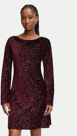 Rinascimento Rinascimento Coctailkleid CFC0126781003 Dunkelrot Regular Fit